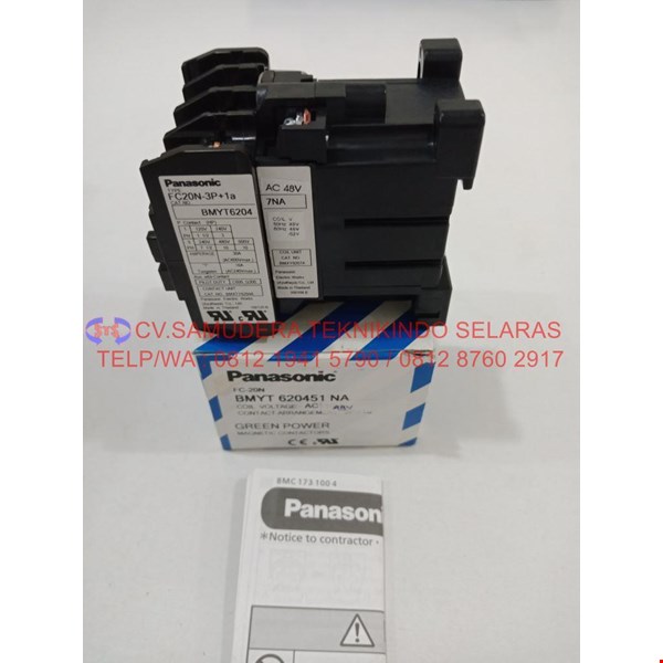 Jual PANASONIC MAGNETIC CONTACTOR FC-20N oleh CV. SAMUDERA TEKNIKINDO ...