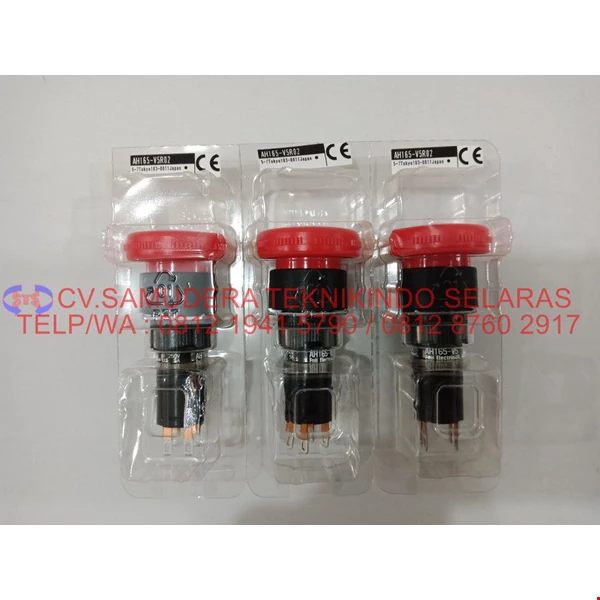 Jual FUJI ELECTRIC EMERGENCY STOP SWITCH AH165-V5R02 oleh PT. Clarizza Eston Indonesia