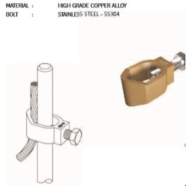 Jual GROUND KLEM, GROUNDING KLEM TIPE G oleh Sinar Utama Grounding