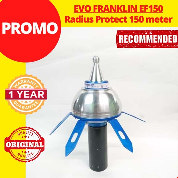 Jual EVO FRANKLIN EF150 LIGHTNING PROTECTION RADIUS 150 METER oleh ...
