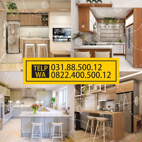 Jual Kitchen Set Surabaya oleh CV. Colossal Art Indonesia