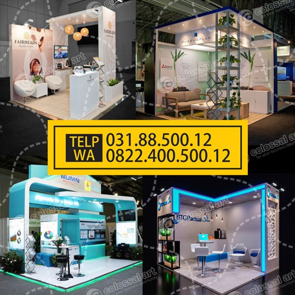 Jasa Kontraktor Booth Stand Custom Pameran Murah Surabaya oleh CV ...