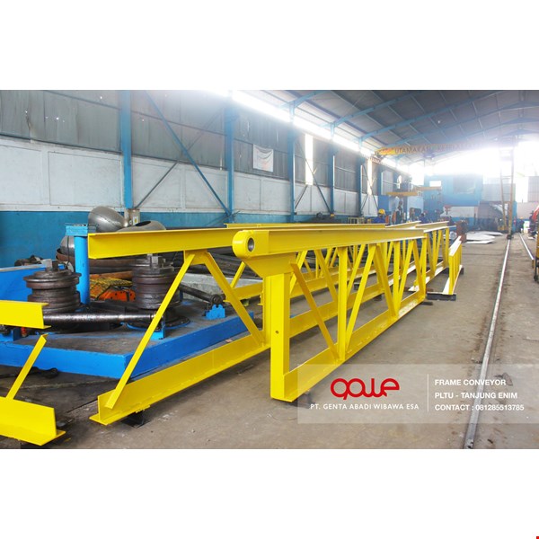 jasa fabrikasi frame conveyor, pembuatan frame conveyor oleh PT. Genta ...