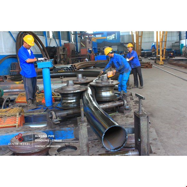 jasa bending pipa, bending habeam, mesin bending wf, bodem oleh PT ...