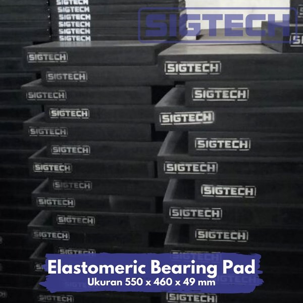 Jual Elastomeric Bearing Pad 550 x 460 x 49mm oleh PT. Selaras Inti ...