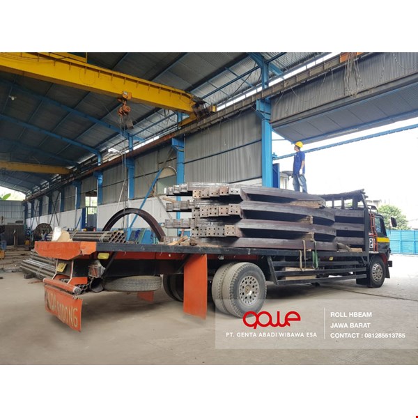 jasa bending pipa, bending habeam, bending wf oleh PT. Genta Abadi ...