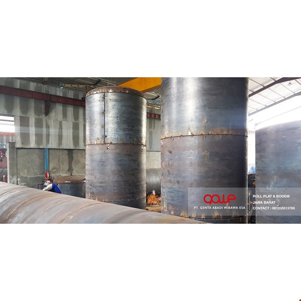 jasa bending pipa, bending habeam, bending wf oleh PT. Genta Abadi ...