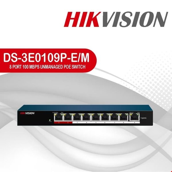 Jual Switch HIKVISION DS-3E0109-E/M oleh PT. VISINDO GLOBAL TEKNOLOGI