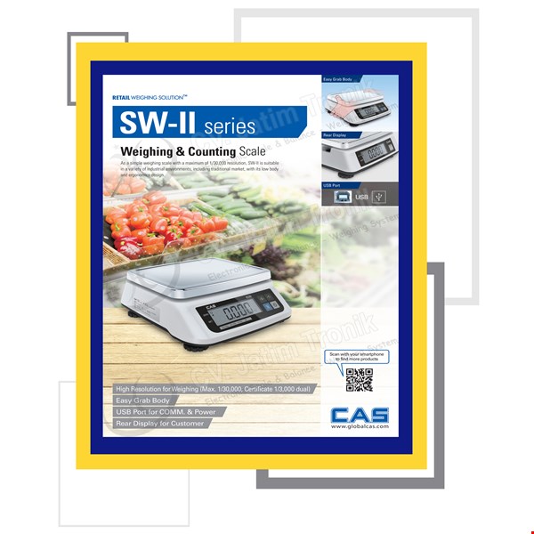 Jual Timbangan CAS SW II oleh CV. JATIM TRONIK - Surabaya - Jawa Timur ...
