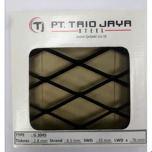 Jual Expanded Metal / Arsitektur Type G 3045 oleh PT. Trio Jaya Steel