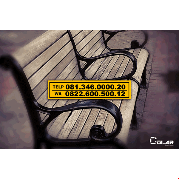 Jual Bench Taman Besar oleh PT. Colar Creative Industri