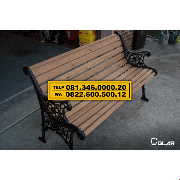 Jual Bench Taman Kayu oleh PT. Colar Creative Industri