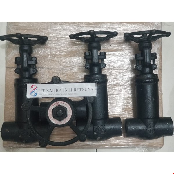 Jual Shoritsu Long Forged Steel Gate Valve oleh PT. Zahra Inti Retsuna
