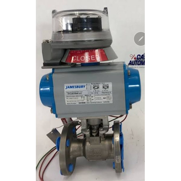 Jual Neles Jamesbury Pneumatic Actuator Ball Valve oleh PT. Zahra Inti ...