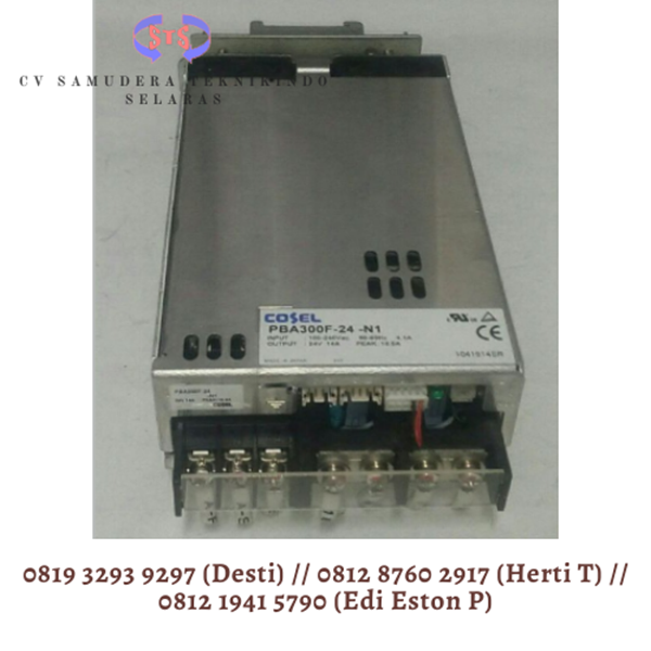 Jual Cosel PBA300F-24-N1 Power Supply / Single output oleh CV. SAMUDERA ...