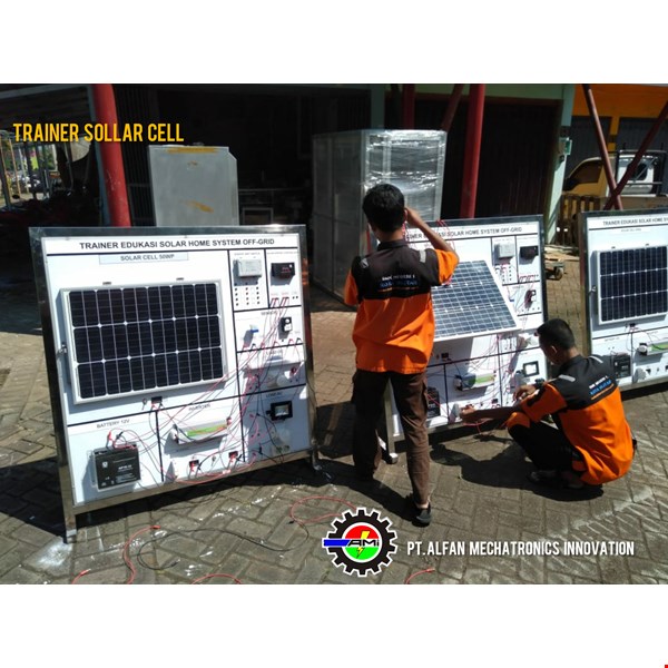 Jual Trainer solar cell (Tipe Panel) oleh PT Alfan Mechatronics Innovation