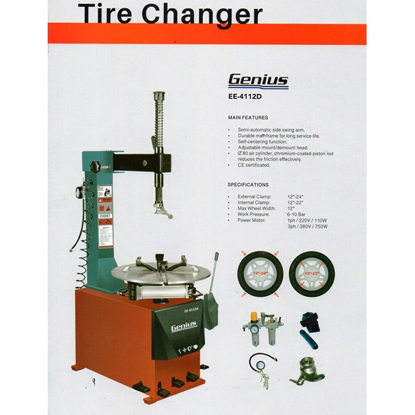 Jual TIRE CHANGER - MESIN PEMBUKA BAN oleh Panca Jaya Equipment