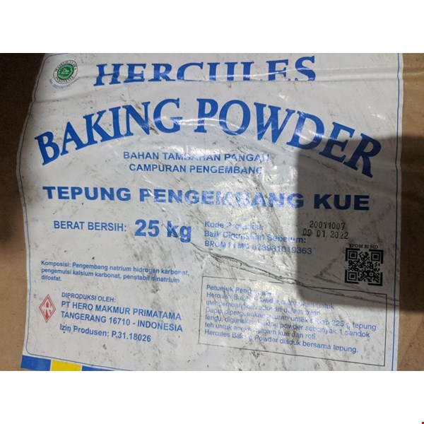 Jual PRODUK BERBAHAN KIMIA LAINNYA KIMIA MAKANAN BAKING POWDER HERCULES ...