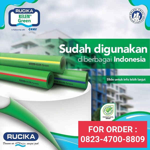 Jual PIPA PPR RUCIKA GREEN HARGA TERBAIK MURAH READY STOK SAMARINDA ...