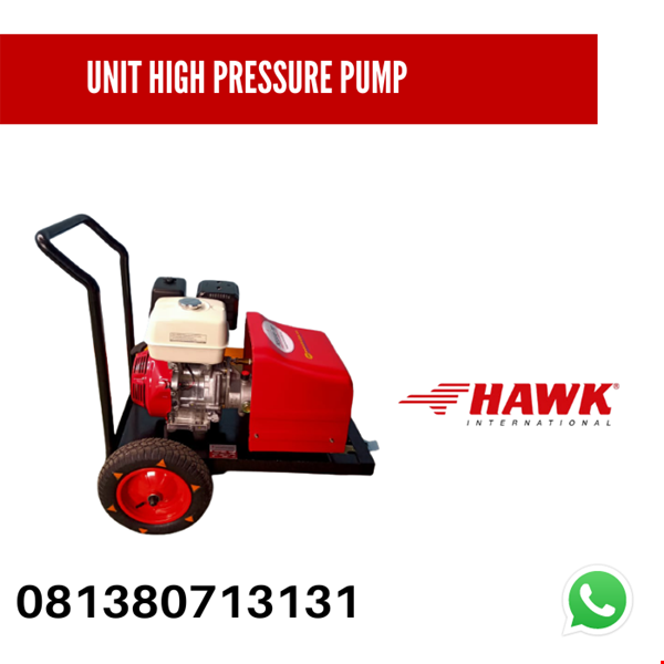 Jual POMPA HYDROTEST 120 BAR - POMPA HAWK - PT SOLUSI JAYA oleh PT ...