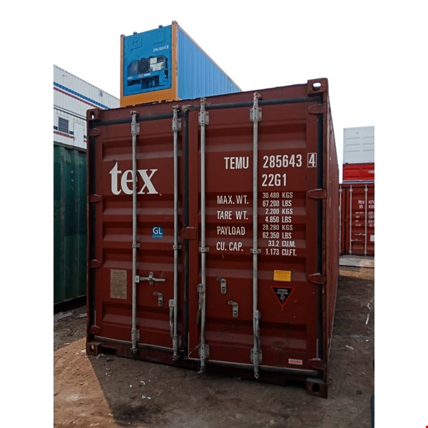 Jual Dry Container 20 Feet oleh Kontainer Nusantara