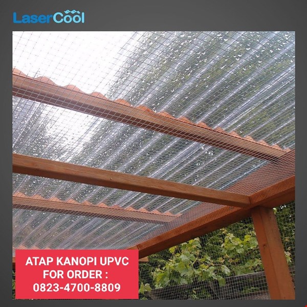 Jual ATAP KANOPI TRANSPARAN MURAH oleh PT. Kaltim Jaya Makmur