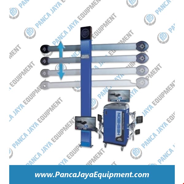 Jual SPOORING / WHEEL ALIGNMENT 3D HESHBON HA-8000 (MESIN SPOORING 3D ...