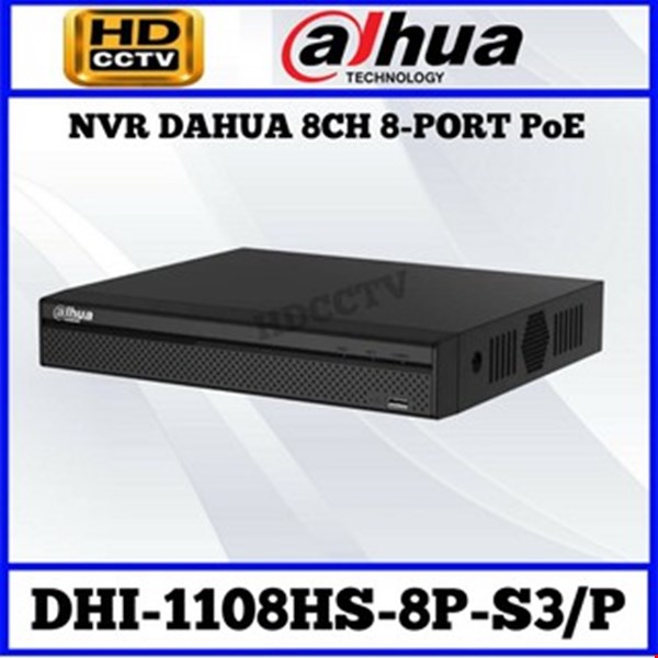 Jual NVR DAHUA DHI-NVR1108HS-8P-S3-8CH oleh PT. VISINDO GLOBAL TEKNOLOGI