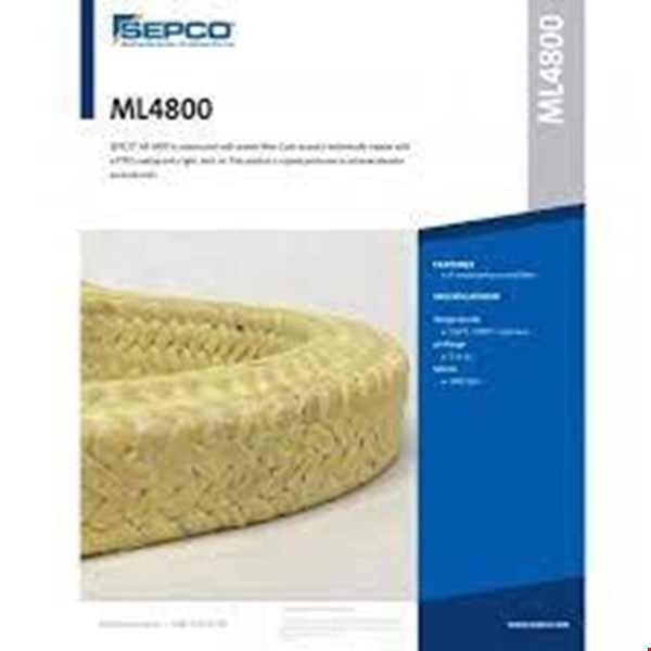 Jual SEPCO 4800 GLAND PACKING ARAMID oleh Reka Karya Packing Gasket