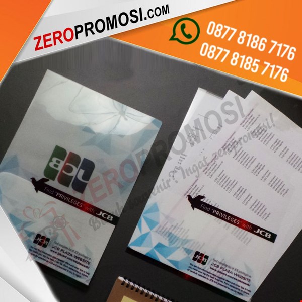 Jual Souvenir Map Folder Plastik Transparan Custom Logo Ukuran L oleh ...