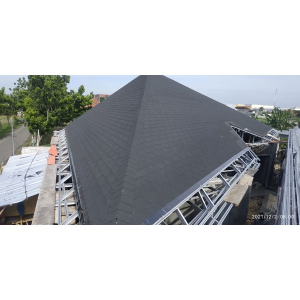 Jual Atap Bitumen CTI CT 3 Solid Black oleh Depo Atap Citra Roofindo