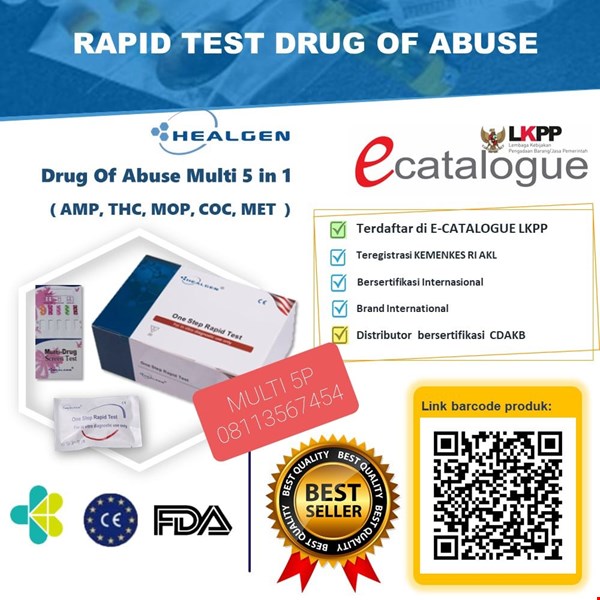 Jual RAPID TEST HEALGEN oleh PT. Anugerah Santosa Abadi