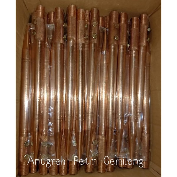 Jual Penangkal Petir Splitzen Full Tembaga oleh Anugrah Petir Gemilang