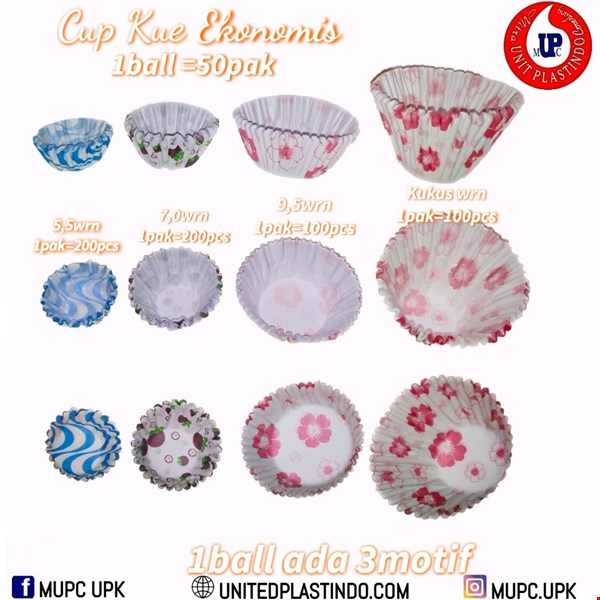 Jual CUP KUE EKONOMIS KEMASAN HANGTAG oleh PT. Mitra Unit Plastindo ...
