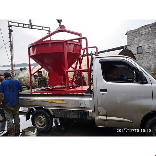 Jasa Sewa Bucket Cor 1200 liter Jakarta oleh Bengkel Bubut Lestari