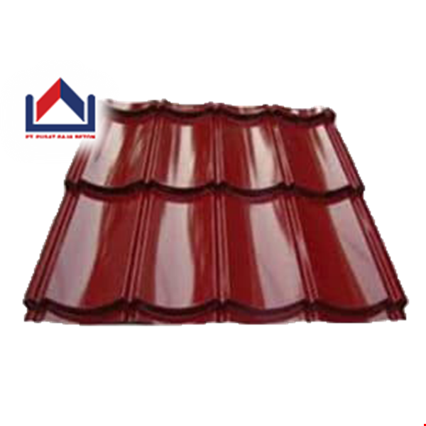 Jual GENTENG METAL MERAH oleh Pusat Baja Beton