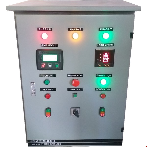 Jual PANEL ATS AMF SYSTEM INTERLOCK 50 KVA oleh Volar Engineering