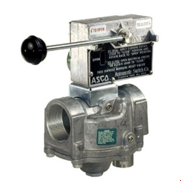 Jual ASCO 044 Manual Reset Gas Shutoff Solenoid Valves oleh PT. MEGAR ...