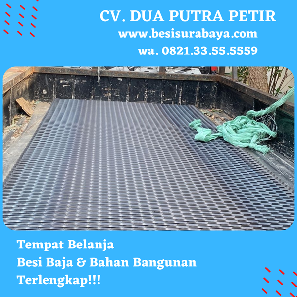 Jual Plat Besi Expanded Mesh Metal G 3045 1.2 x 2.4m oleh CV. Dua Putra ...
