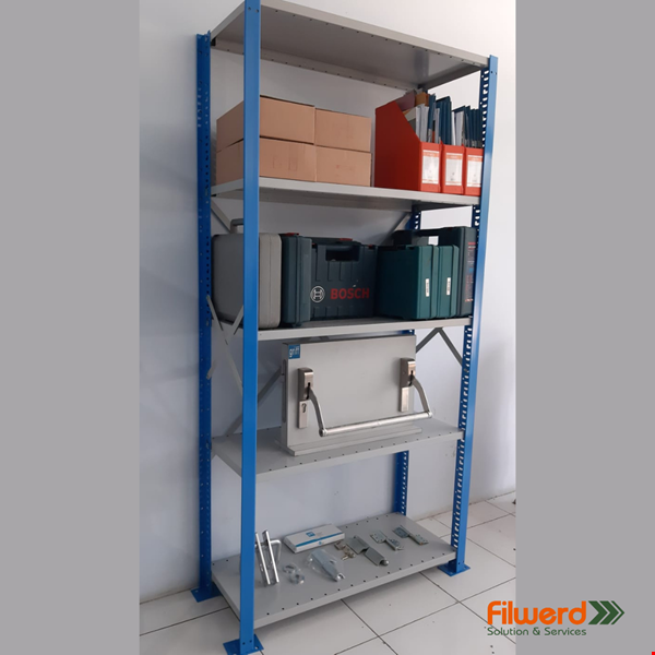 Jual RAK T-400 - T400 SHELVING RACK - RAK GUDANG - RAK T PRO oleh PT ...