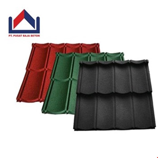 SUPPLIER GENTENG METAL MERAH oleh Pusat Baja Beton