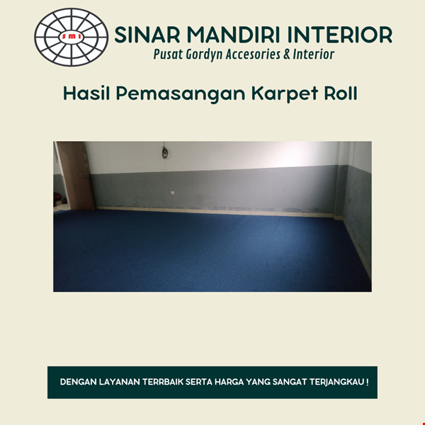 Jual KARPET ROLL JABODETABEK oleh Sinar Mandiri Interior