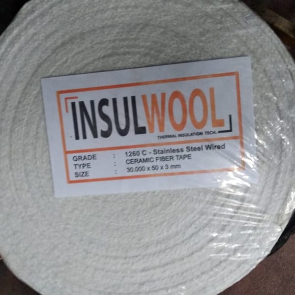 Jual Ceramic Fiber Tape Insulwool oleh Anugrah Jaya Packing