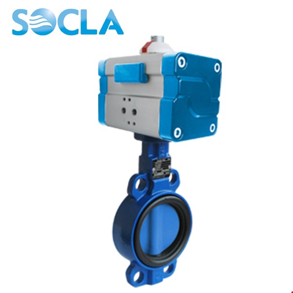 Jual Socla Butterfly Valve With Pneumatic oleh PT. Zahra Inti Retsuna
