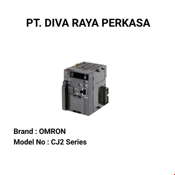 Jual OMRON CJ2H-CPU66 | OMRON PLC (Programmable Logic Controller) oleh PT. DIVA RAYA PERKASA