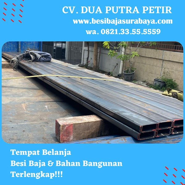 Jual Besi kanal CNP 100X50X1.8MMX6M oleh CV. Dua Putra Petir