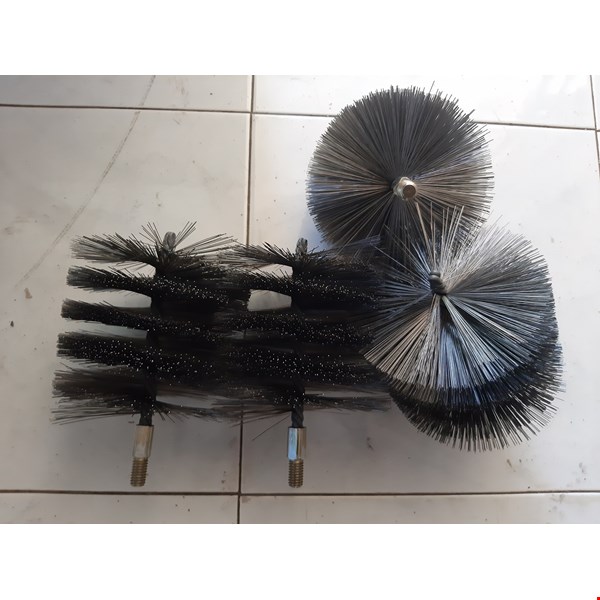 Jual Sikat Pipa kawat baja Steel Wire Tube Brush 150 mm 6 inch oleh CV ...