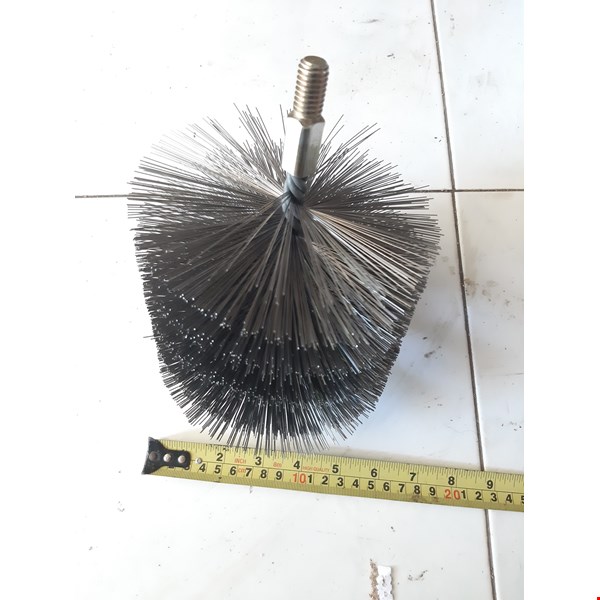 Jual Sikat Pipa kawat baja Steel Wire Tube Brush 150 mm 6 inch oleh CV ...