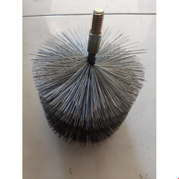 Jual Sikat Pipa kawat baja Steel Wire Tube Brush 150 mm 6 inch oleh CV ...