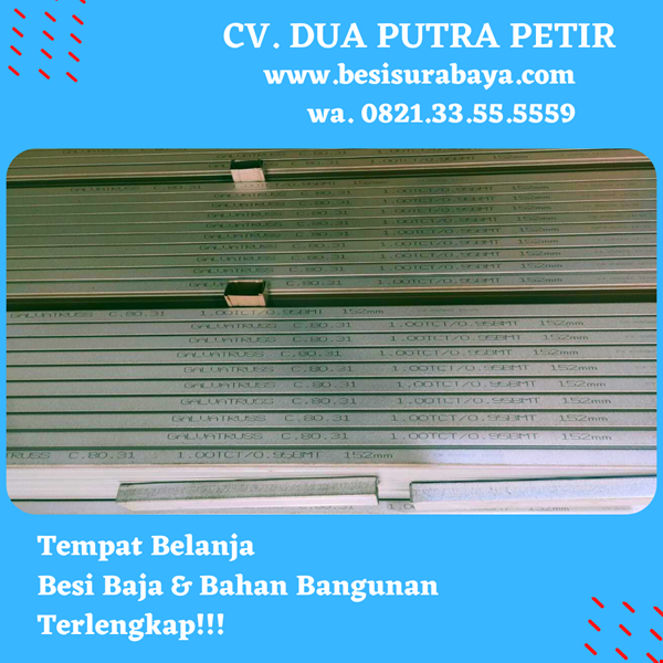 Jual Baja Ringan Galvadeck GD 1000 0.30 TCT oleh CV. Dua Putra Petir